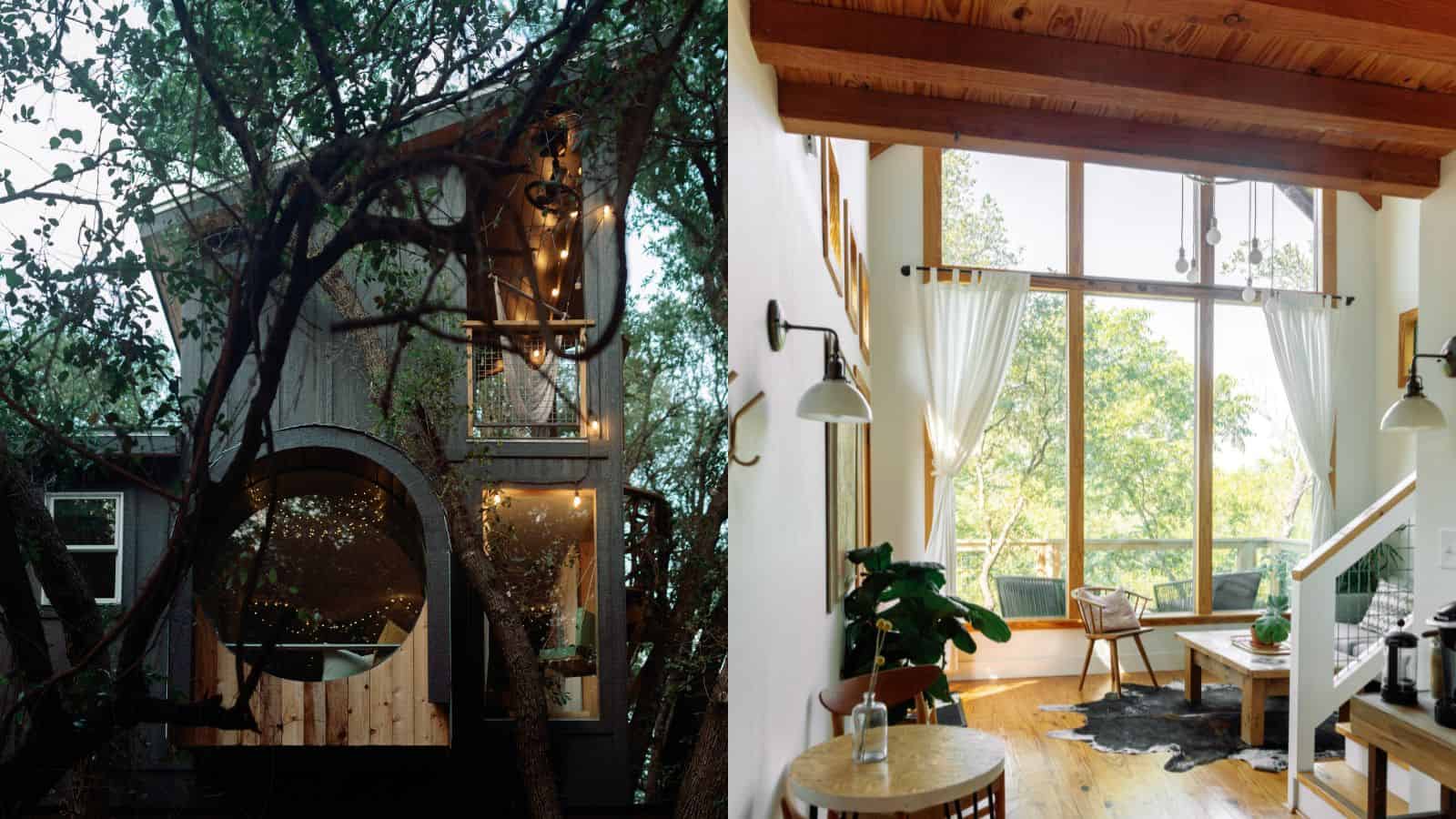 12 Treehouse Rentals for a Unique & Relaxing Outdoor Escape